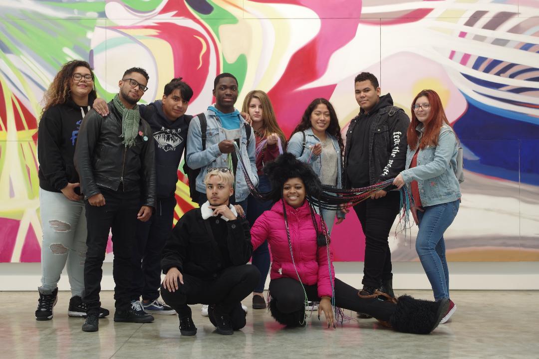 Bard students visit Chelsea Galleries in Manhattan - Bard HS Early College