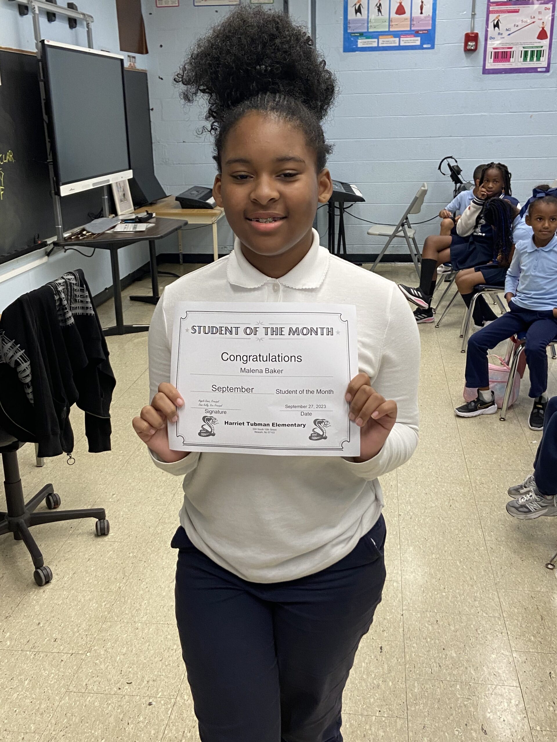 September Students of the Month - Harriet Tubman