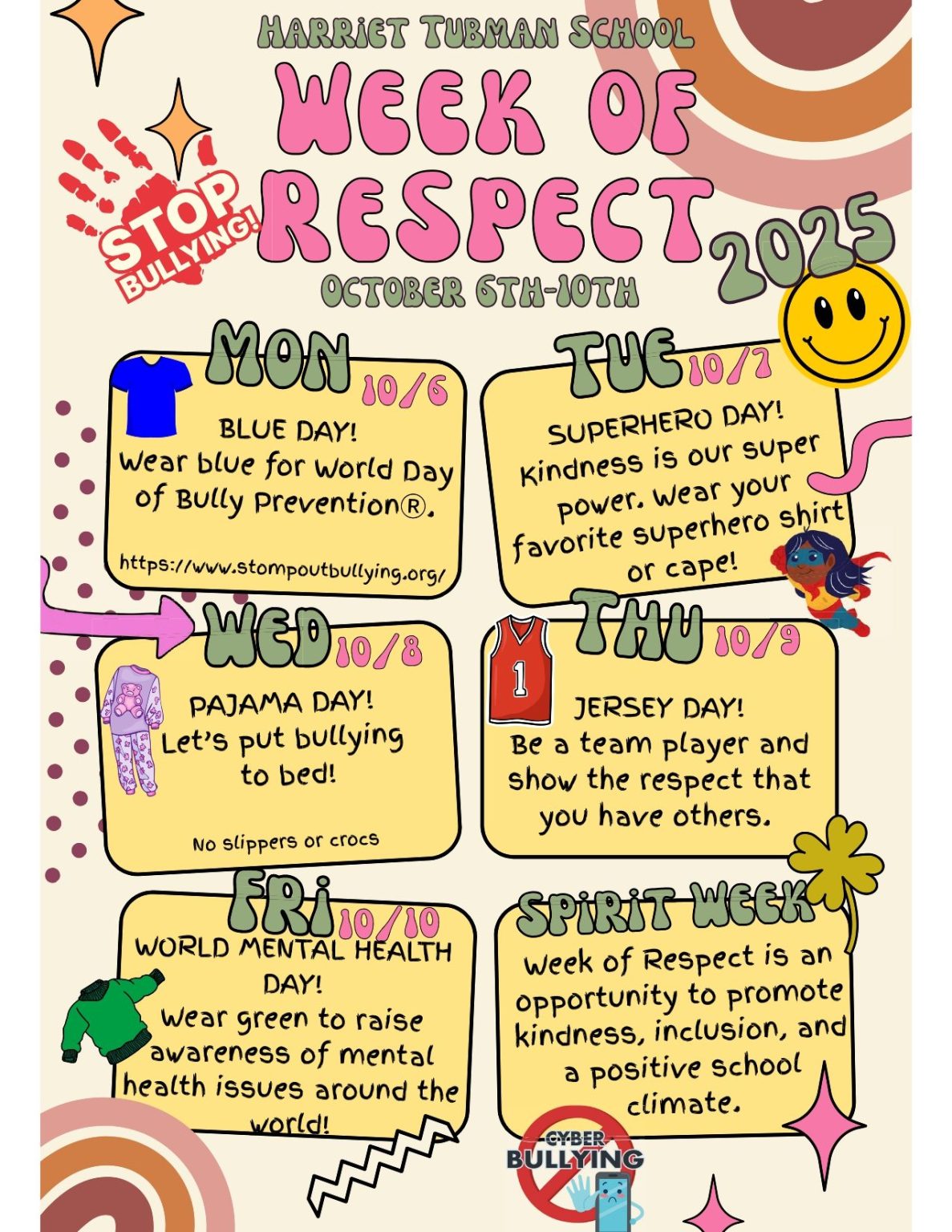 Week of Respect - Oct. 6 to Oct. 10 - Harriet Tubman