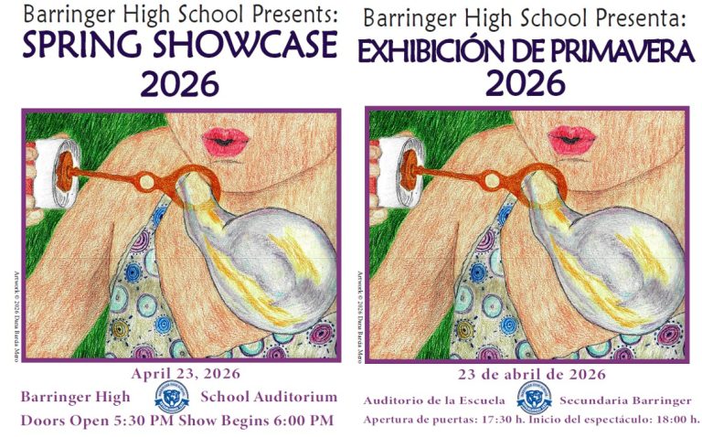 Barringer High School Spring Showcase 2026 - Barringer High School
