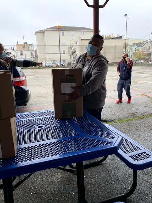 Food Distribution - East Ward Elementary School