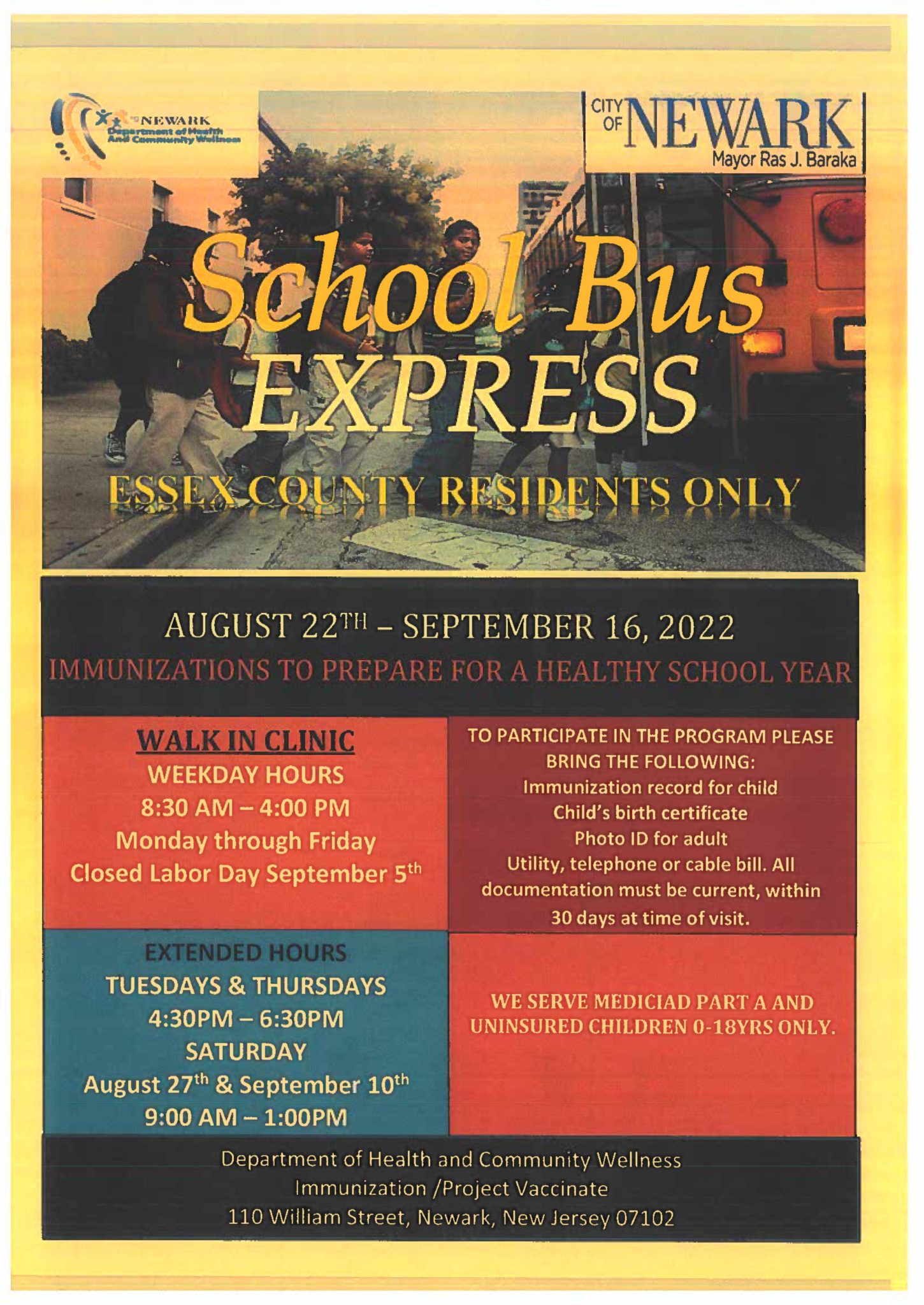 School Bus Express - Ridge Street